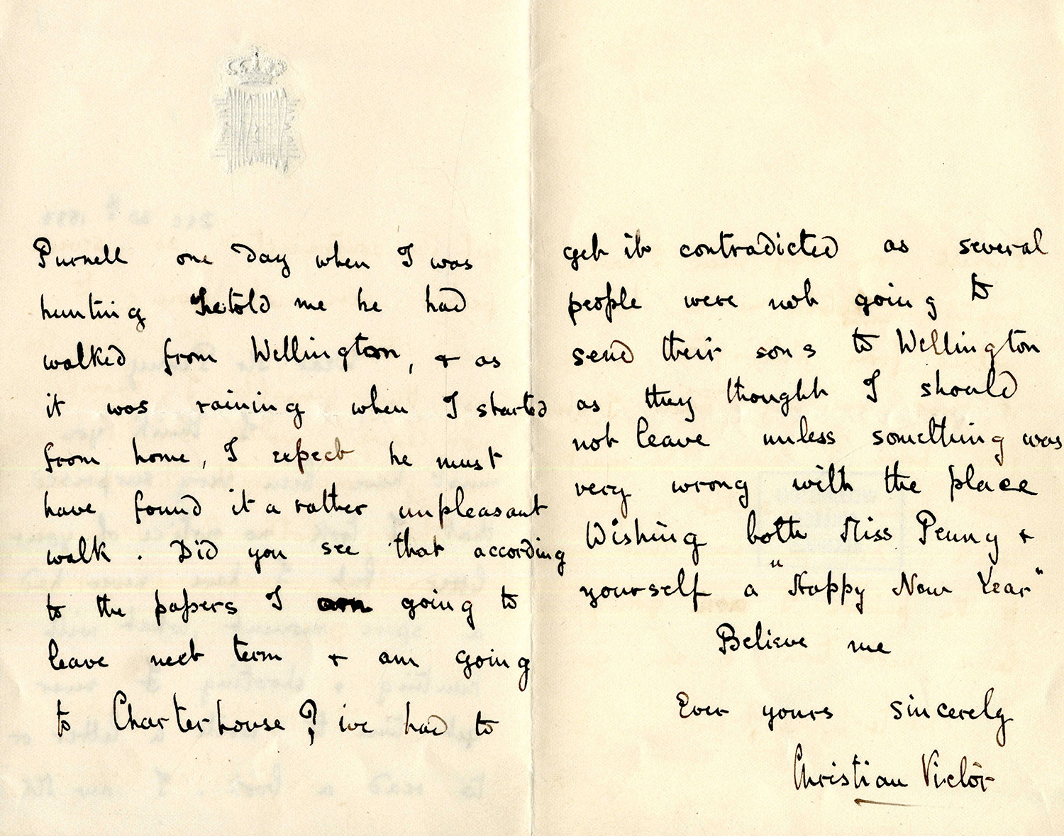 Royal Students - The Wellington Community